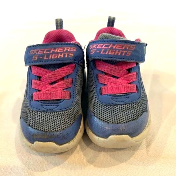 Skechers | Shoes | Toddler Girl Light Up Skechers Shoes Size 5 | Poshmark